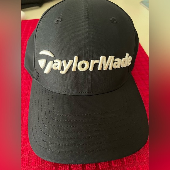 TaylorMade | Accessories | Taylormade Black White Strapback Adjustable ...